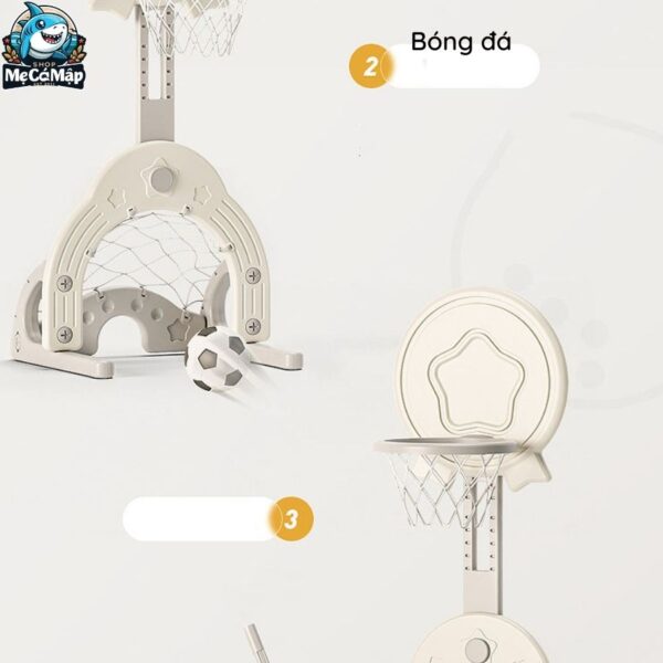 Bộ bóng đá - bóng rổ đa năng Star